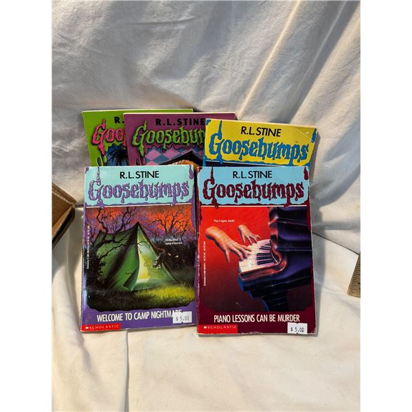 Goosebumps books