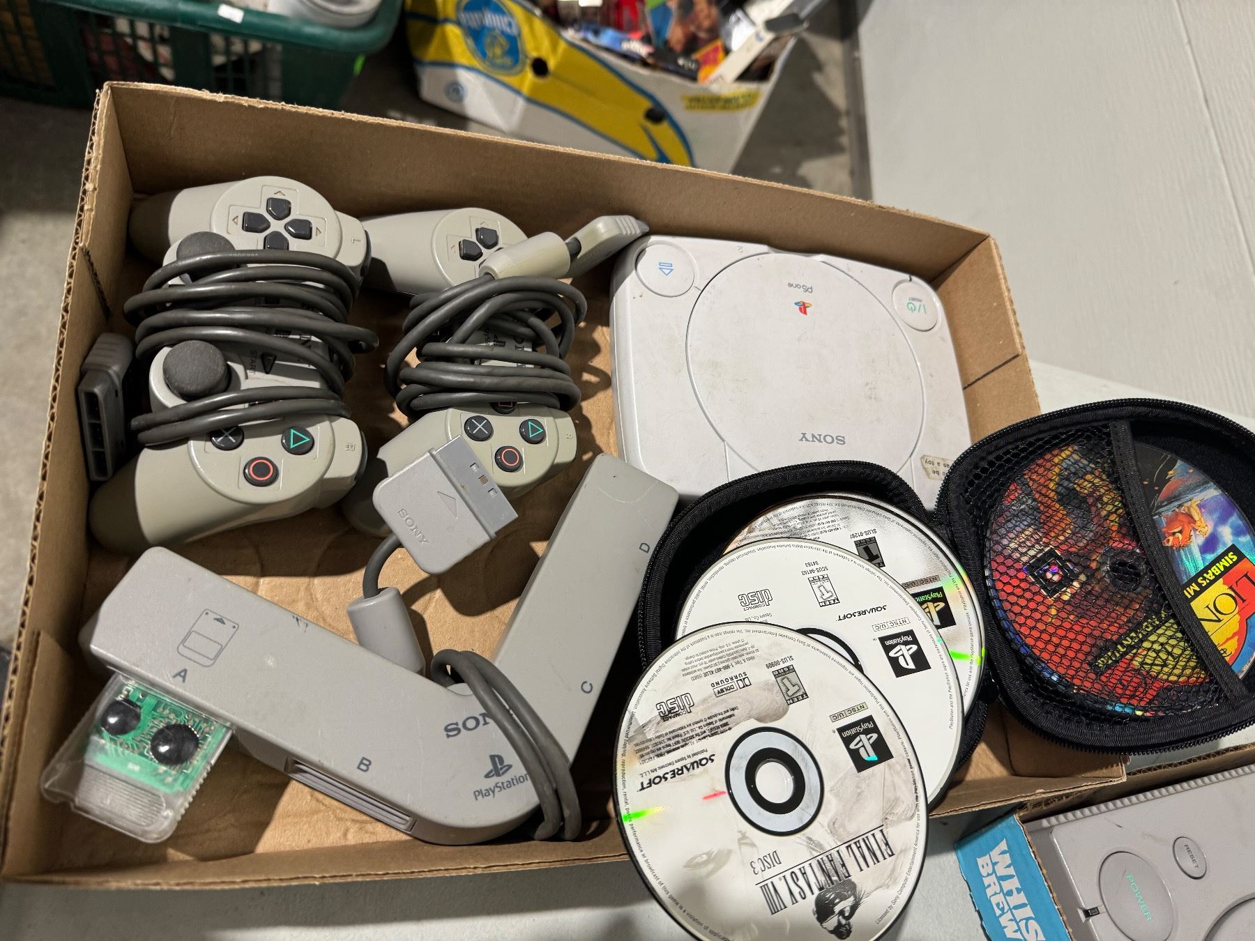 Sony PS one and othe PlayStation items