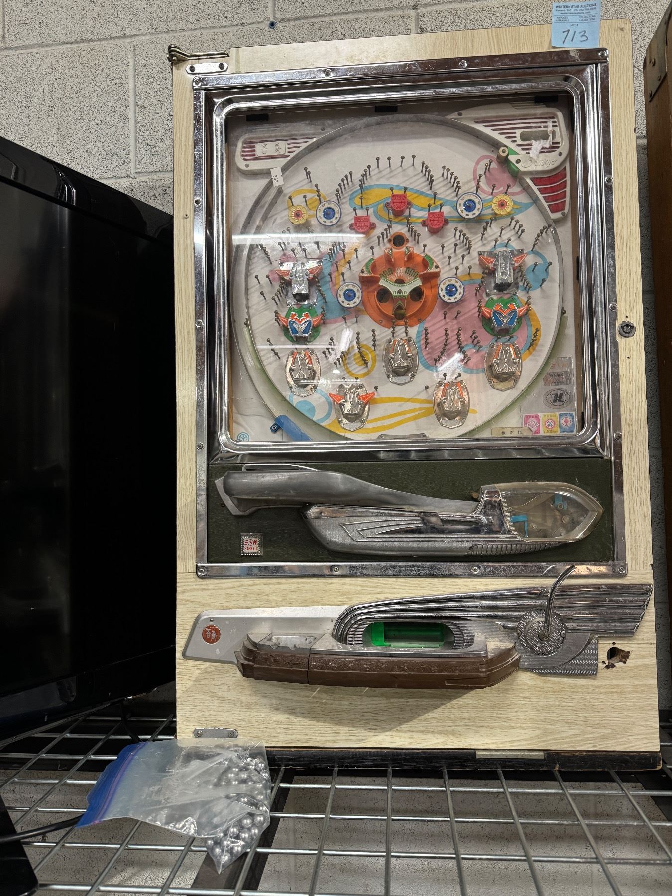 Vintage Japanese pinball game