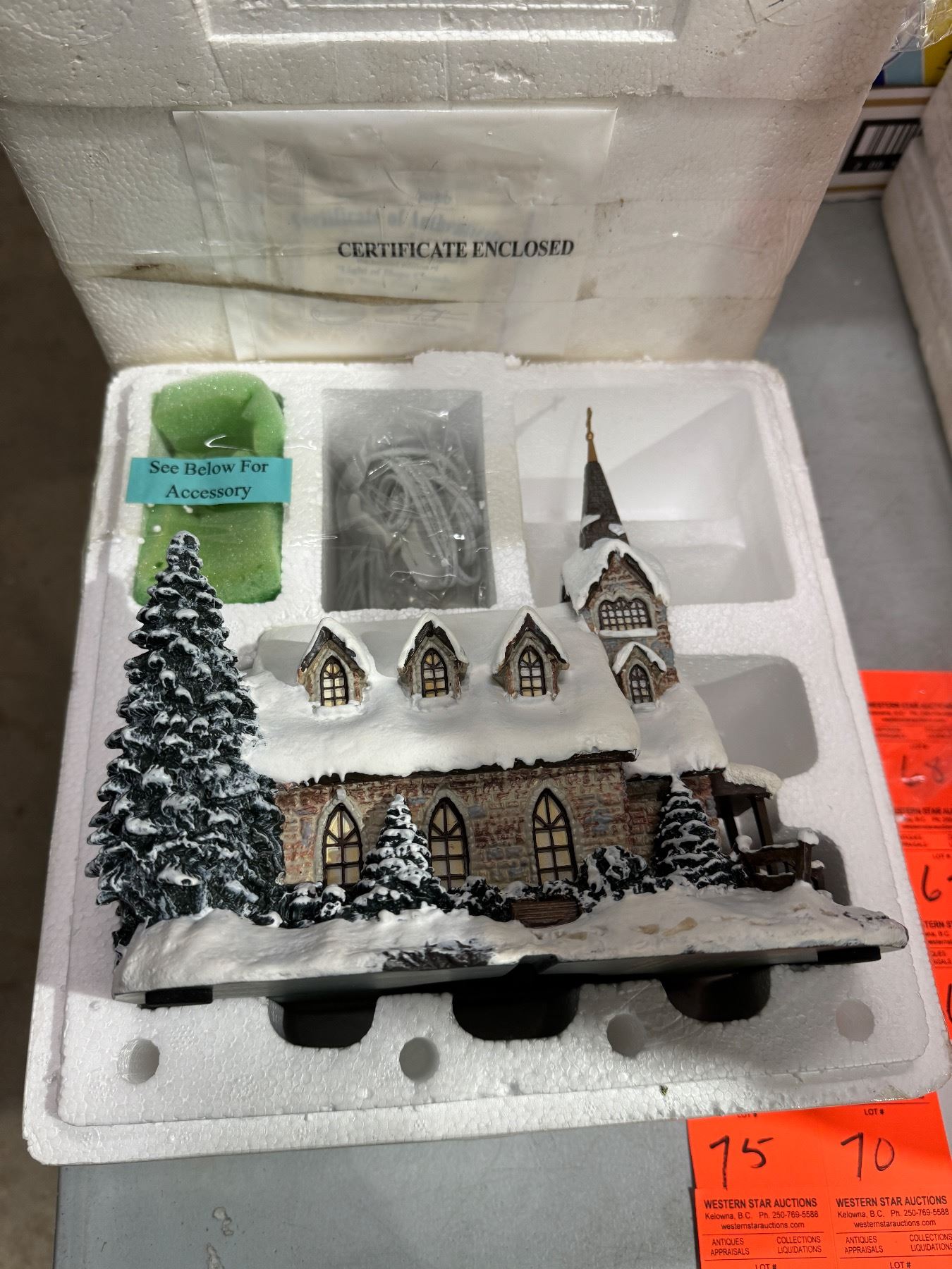 Thomas Kinkade light of hope church