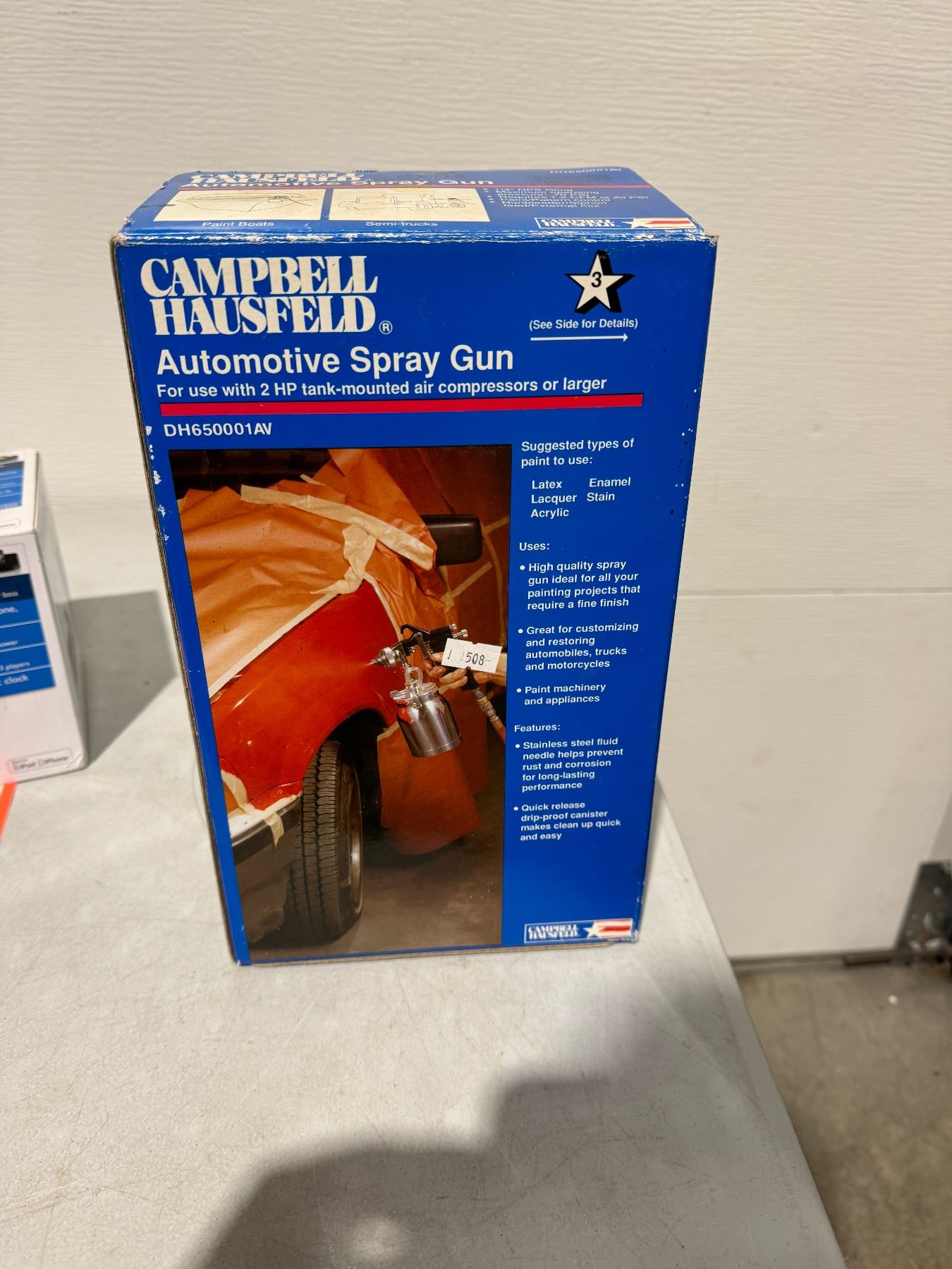 Campbell Hausfeld automotive spray gun