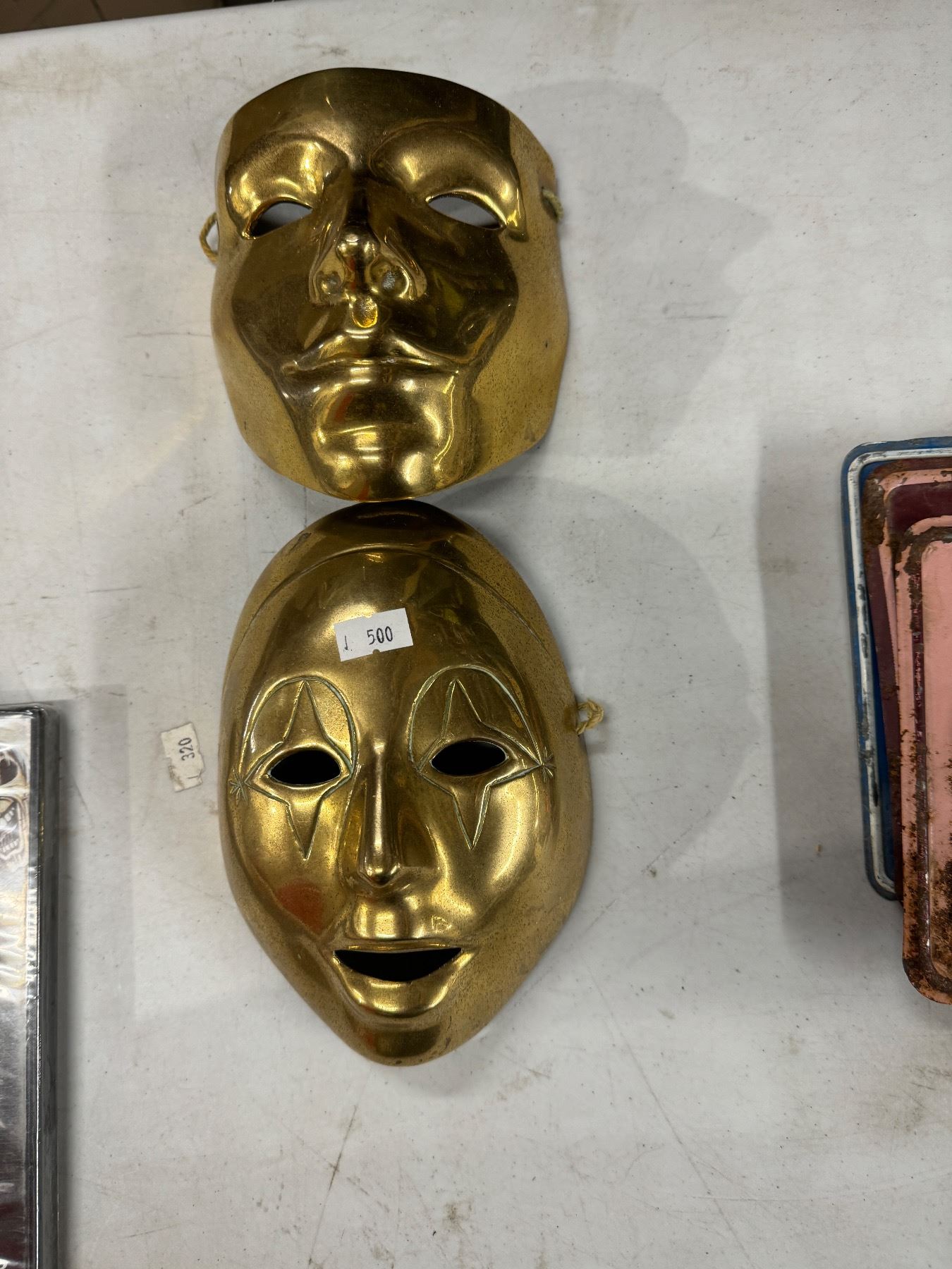 Brass masks