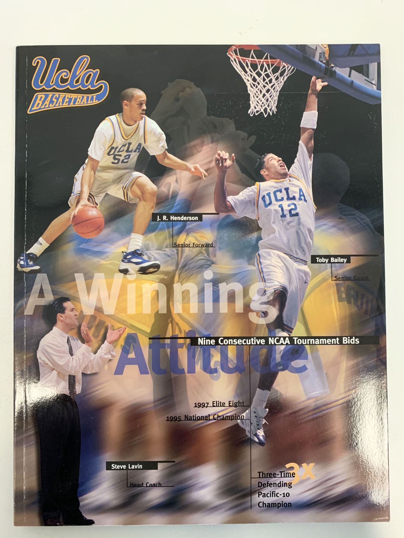 UCLA Basketball Program - Steve Lavin, Toby Bailey