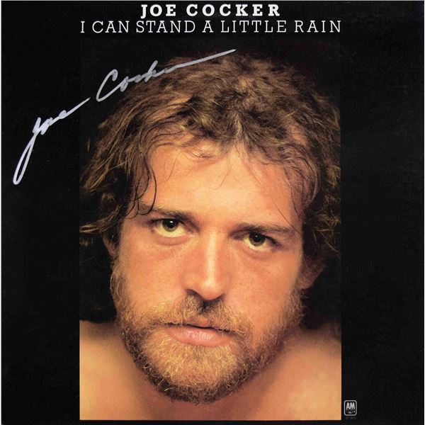 Joe Cocker 1974 I Can Stand A Little Rain. Signed: