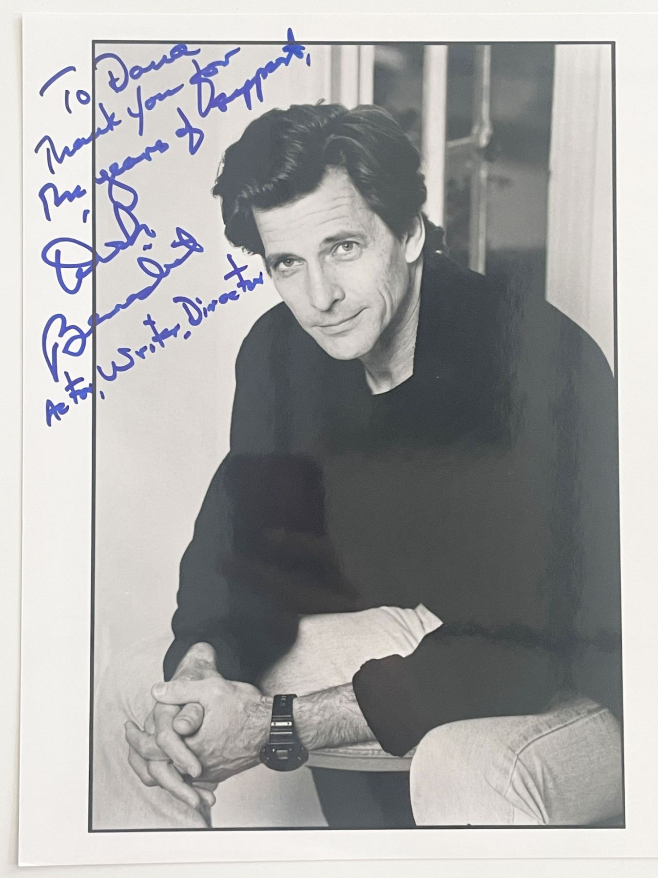 Battlestar Galactica Dirk Benedict signed photo. 8