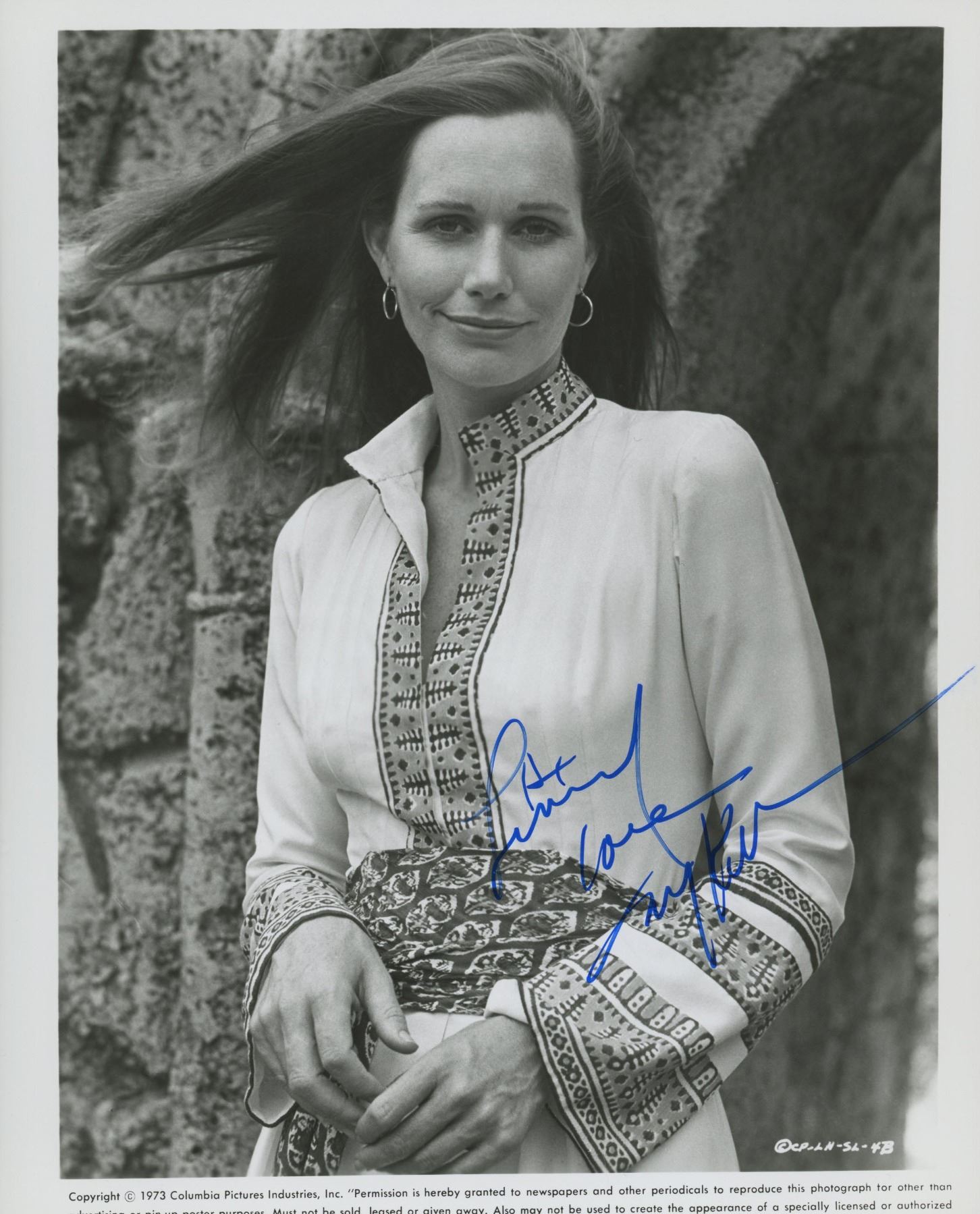 Sally Kellerman signed photo. 8x10 inches