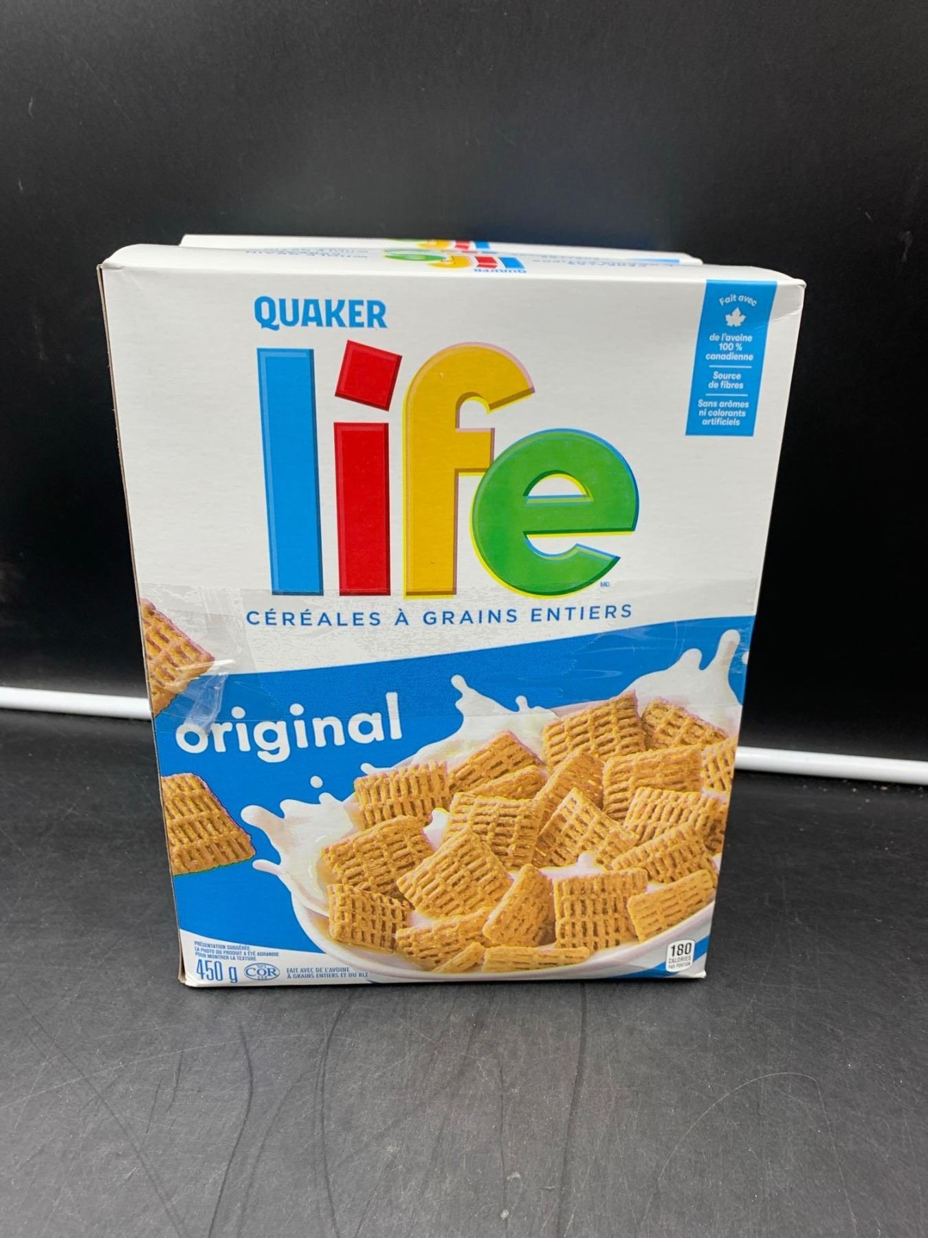 Quaker Life Original Cereal (3 x 450g)