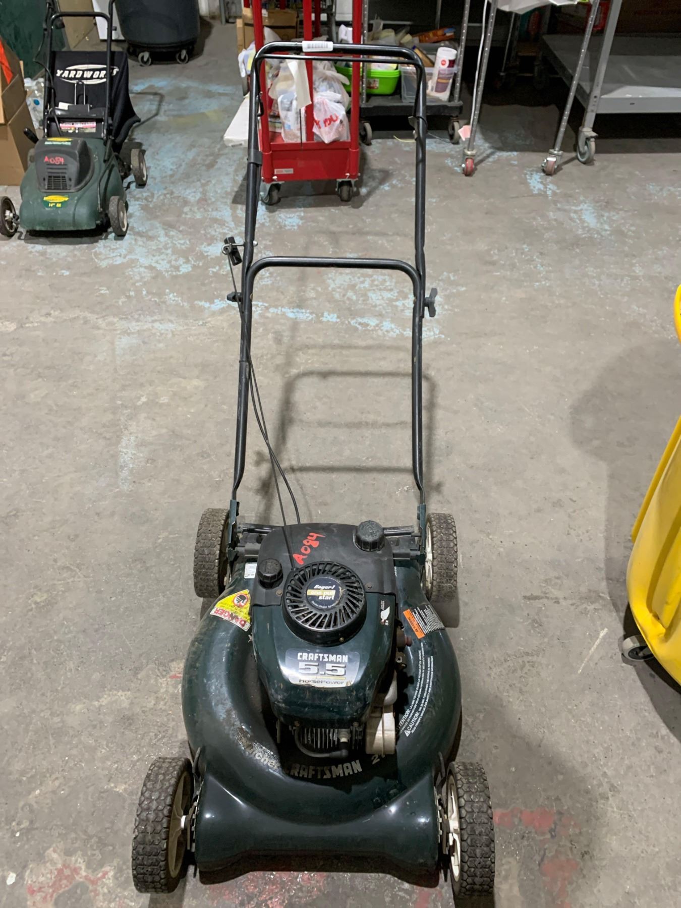 Craftsman 5.5 HP Eager-1 Solid State Ignition Gas Powered Mulcher-Mower