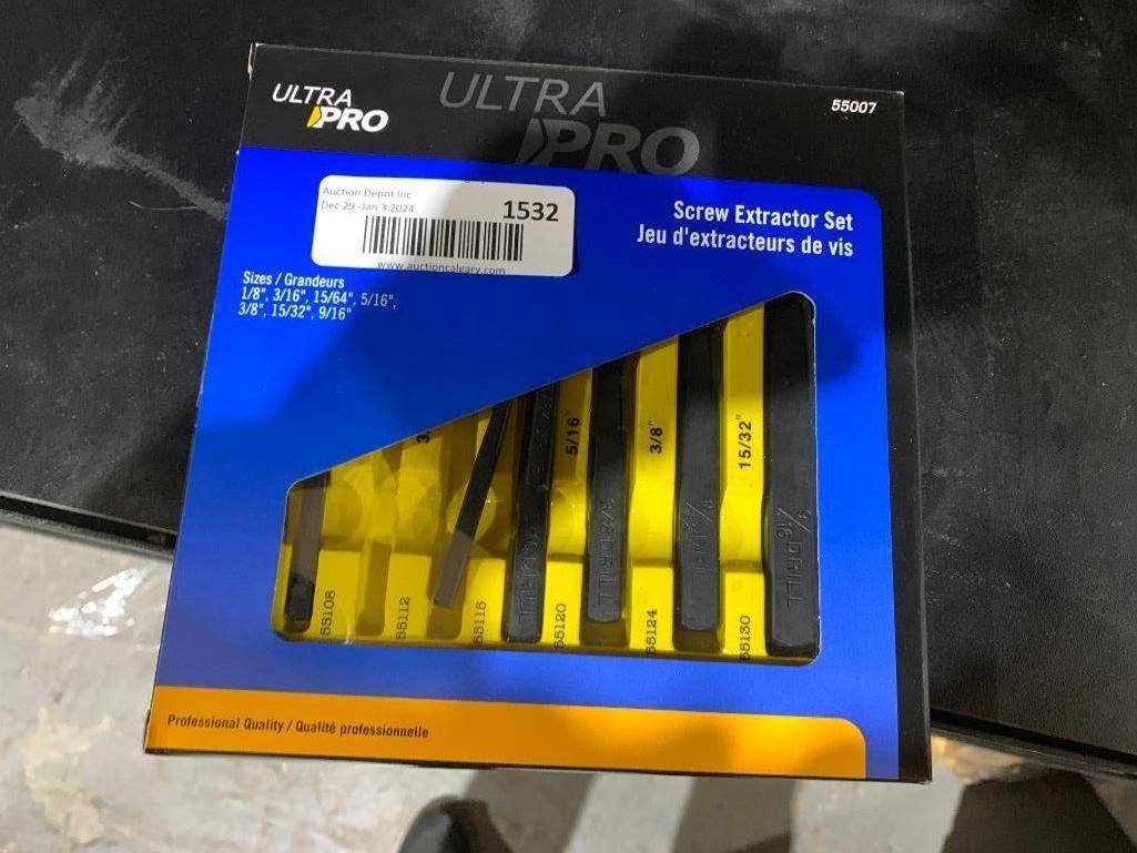 Ultra pro screw extractor set