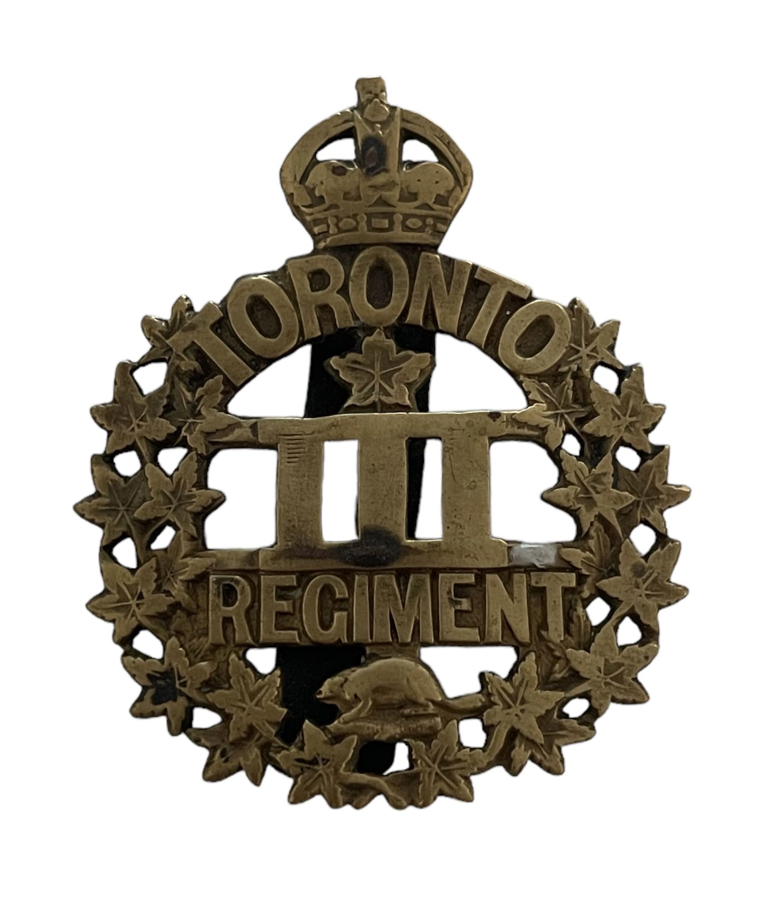 WW1 CEF 3rd Battalion Toronto Cap Badge