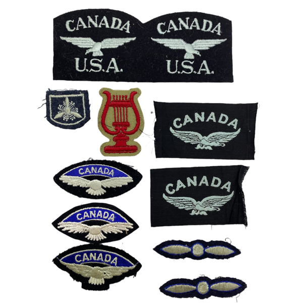 Lot of 10, RCAF Insignia Lot
