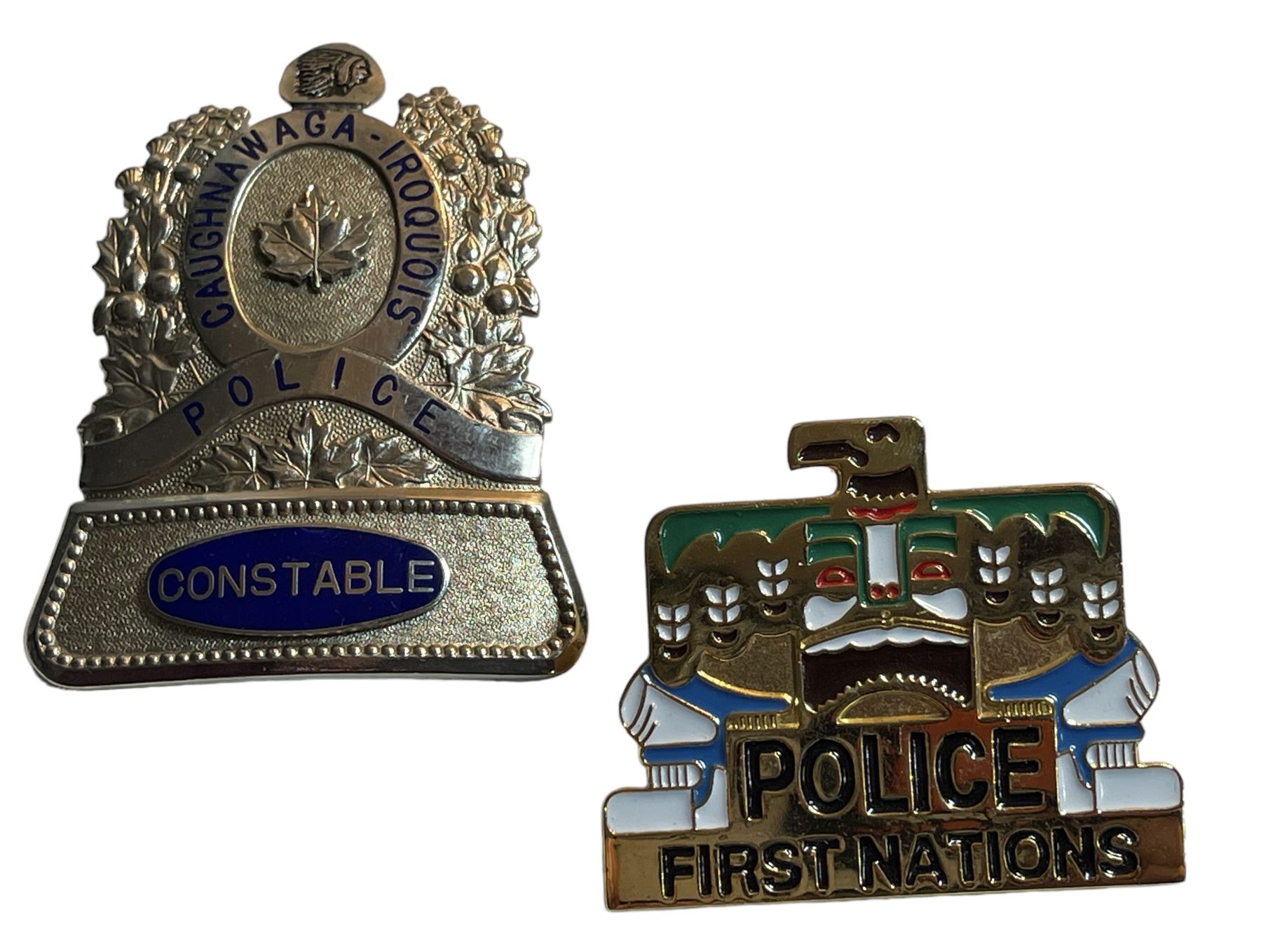 Native / Tribal First Nations Police and Caughnawaga - Iroquois Police ...