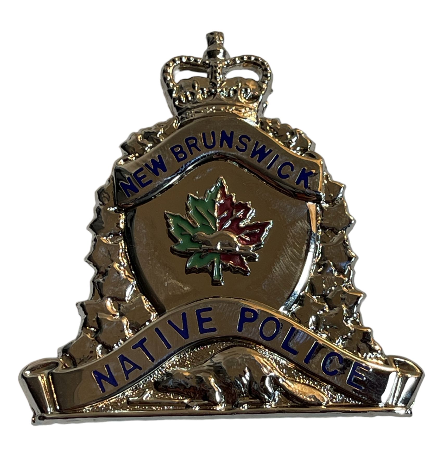 Native / Tribal New Brunswick Native Police Badge