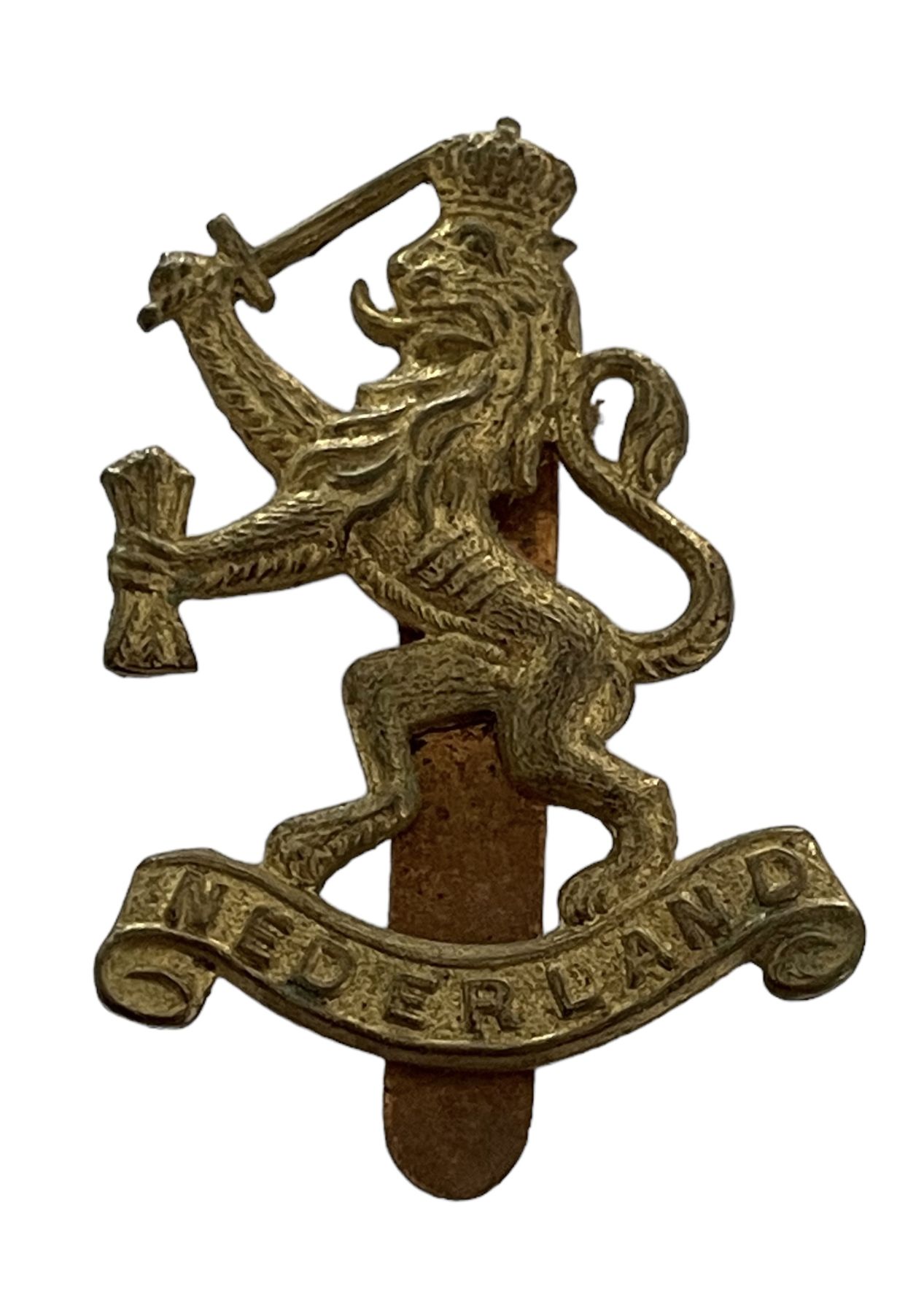 WW2 Netherlands Dutch in Exile Cap Badge