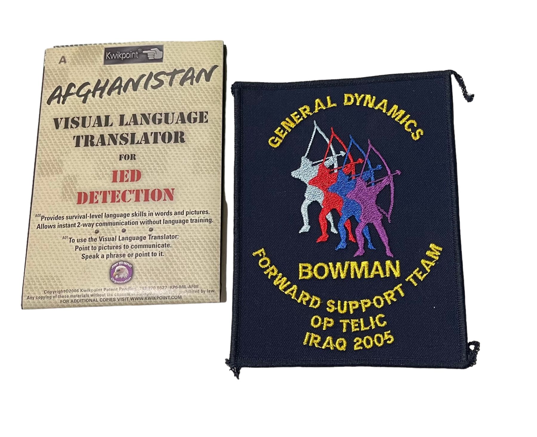 Afghanistan Visual Language Translator for IED Detection & OP Telic ...