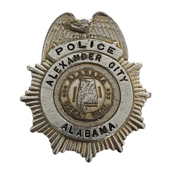 Alexander City Alabama Police Patrolman Badge