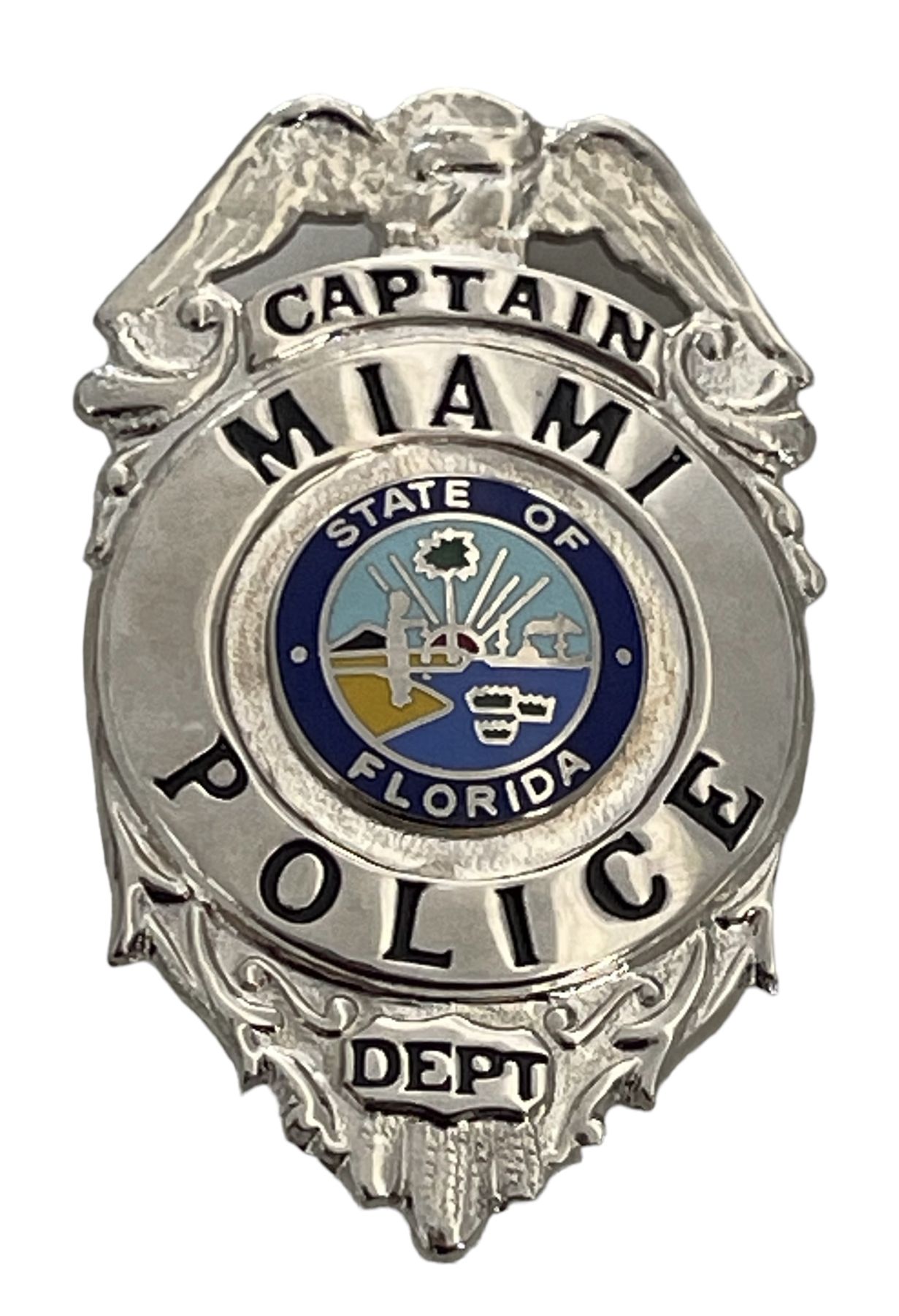 Miami Florida Police Department Badge