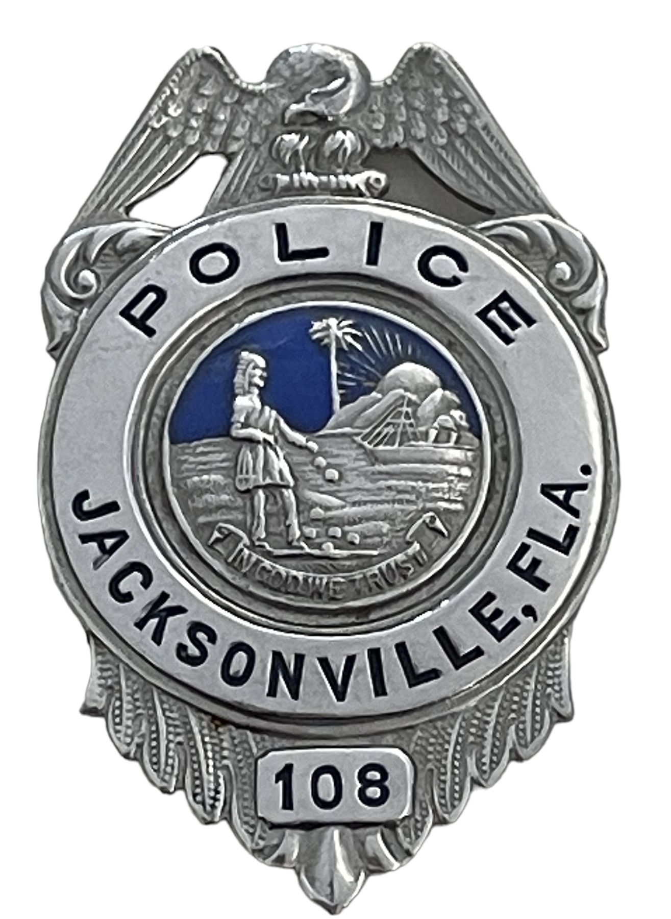 Jacksonville Florida Police Badge