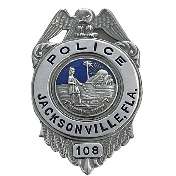 Jacksonville Florida Police Badge