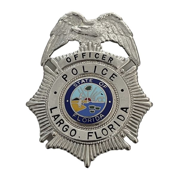 Largo Florida Police Officer Badge