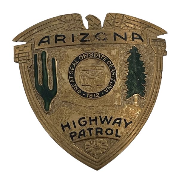Arizona Highway Patrol Police Badge