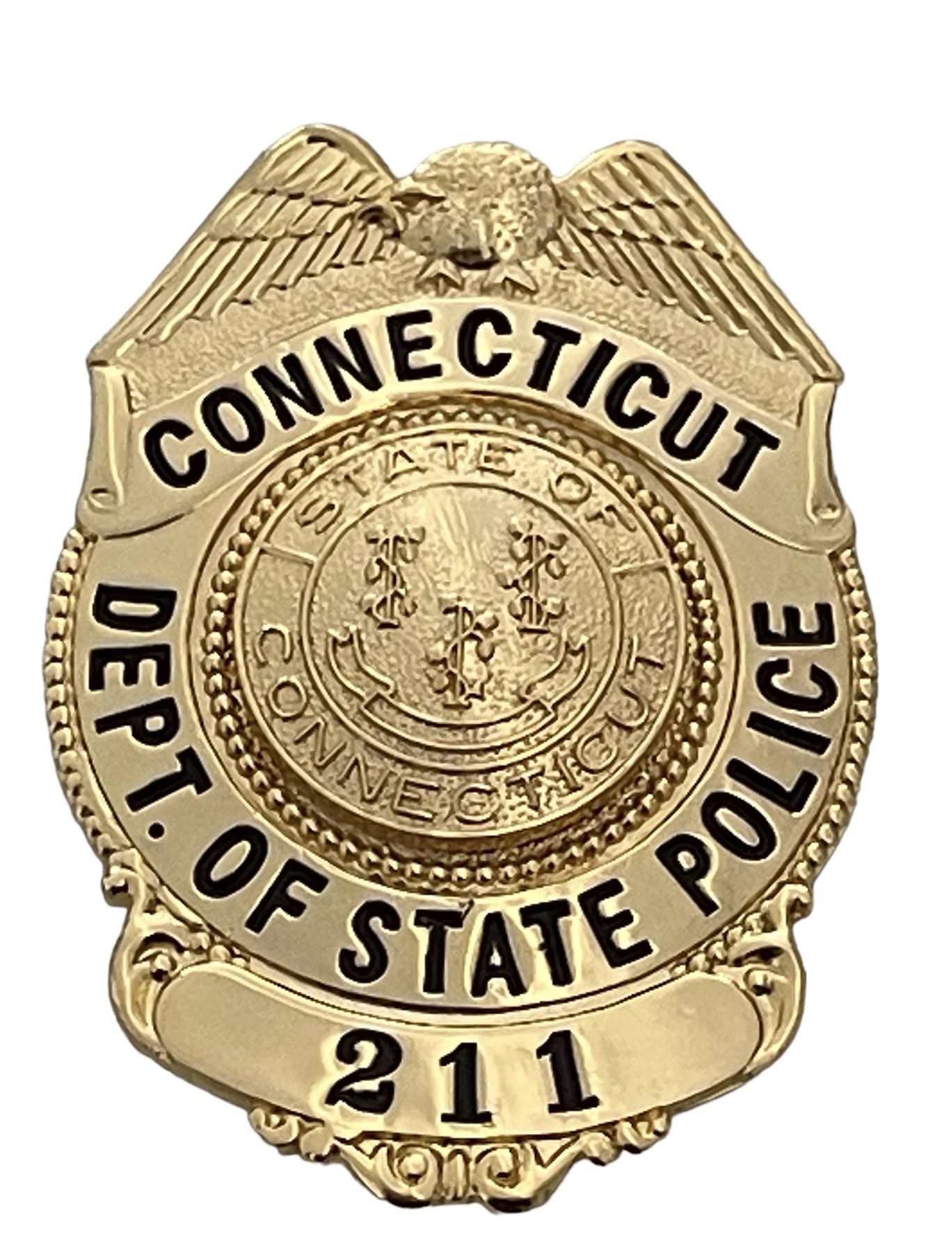 Connecticut Department of State Police Badge
