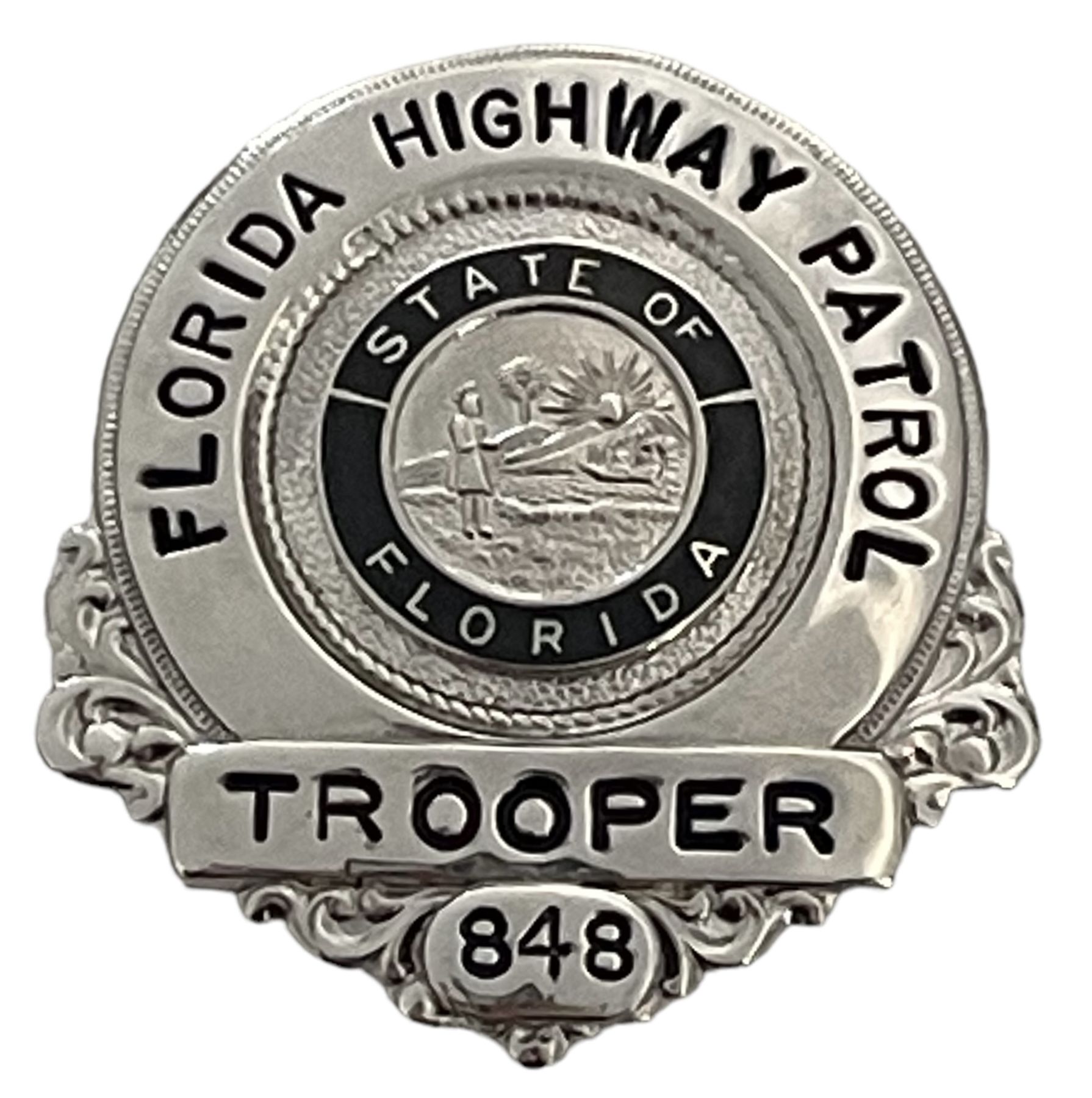 Florida Highway Patrol TROOPER Police Badge