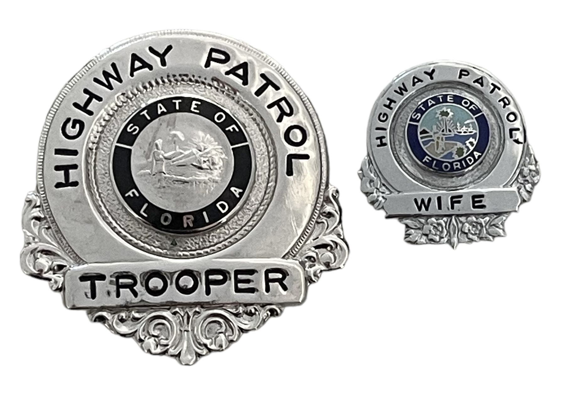 Florida Highway Patrol TROOPER Police Badge Lot
