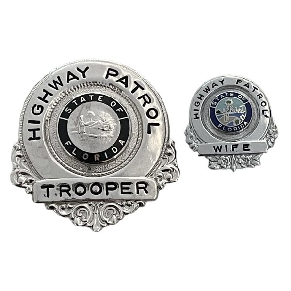 Florida Highway Patrol TROOPER Police Badge Lot