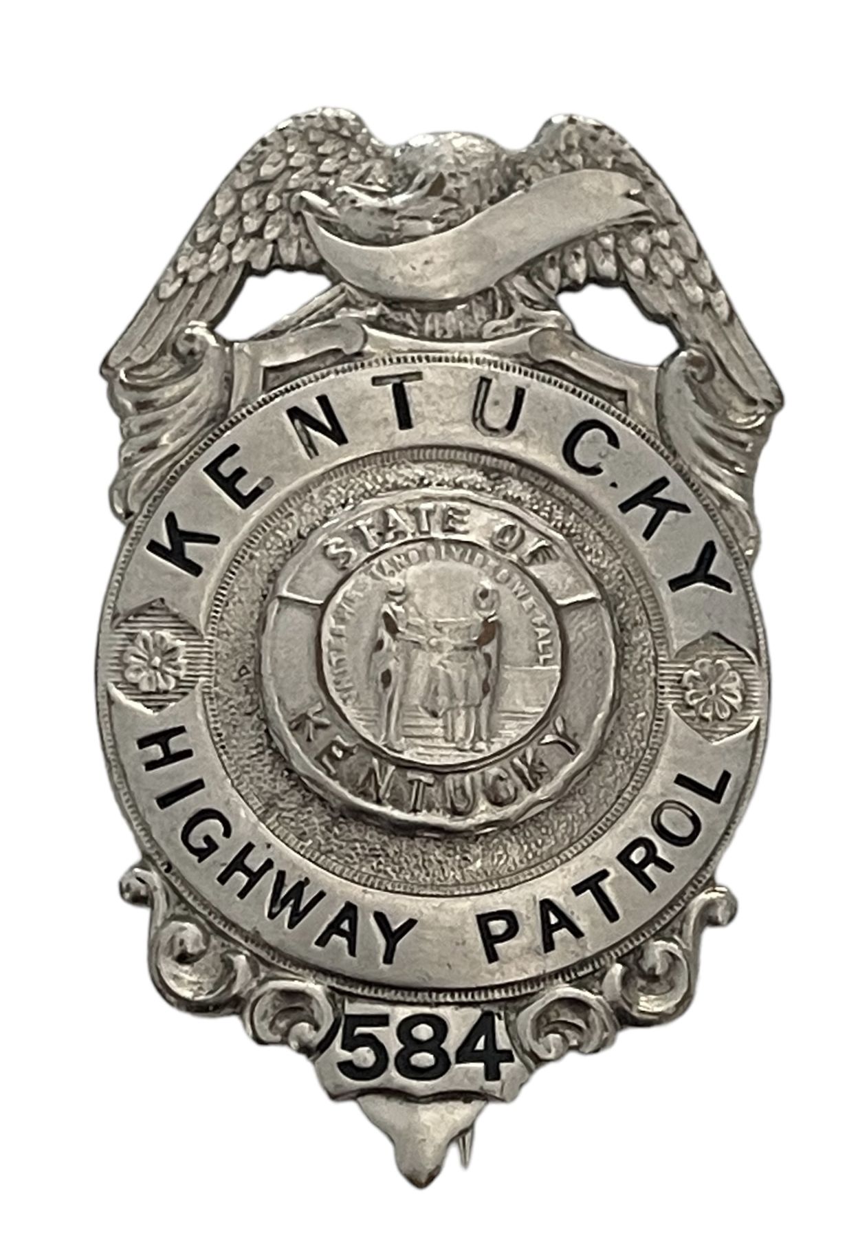 Kentucky Highway Patrol Police Badge