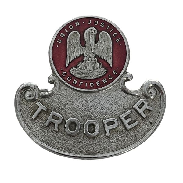 Louisiana State Trooper Police Badge