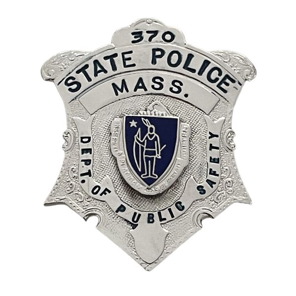 Massachusetts State Police Dept of Public Safety Badge