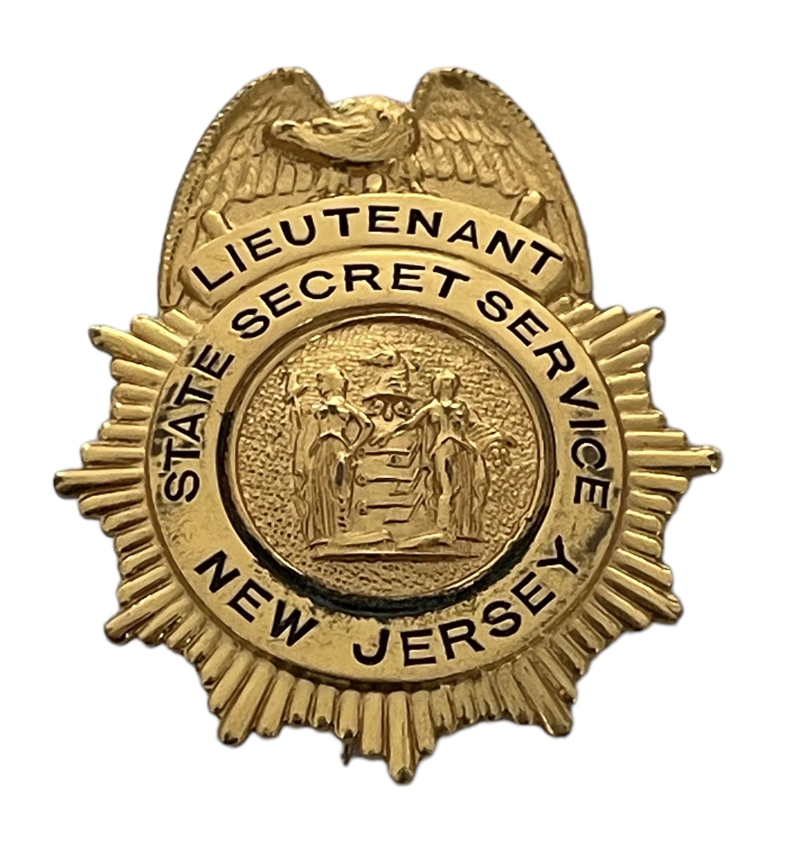 New Jersey State Secret Service Police Badge