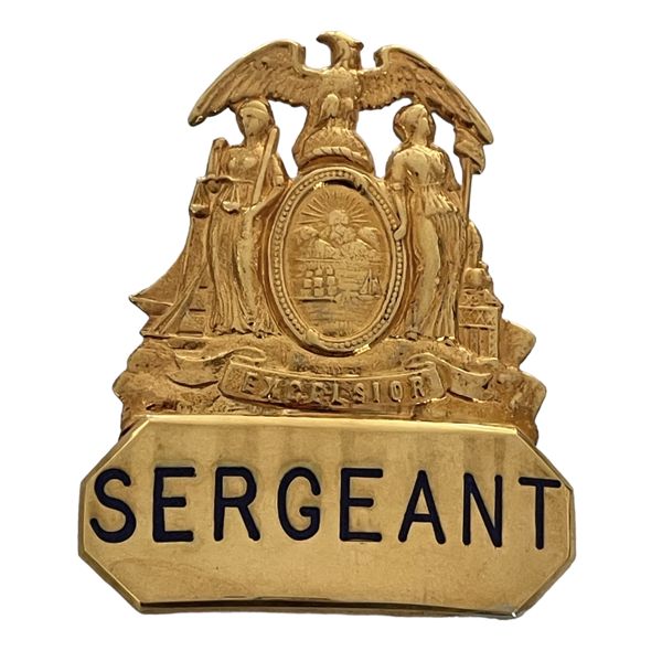 New York State Police Sergeant Badge