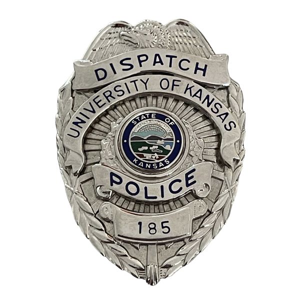 University of Kansas Police Dispatch Badge