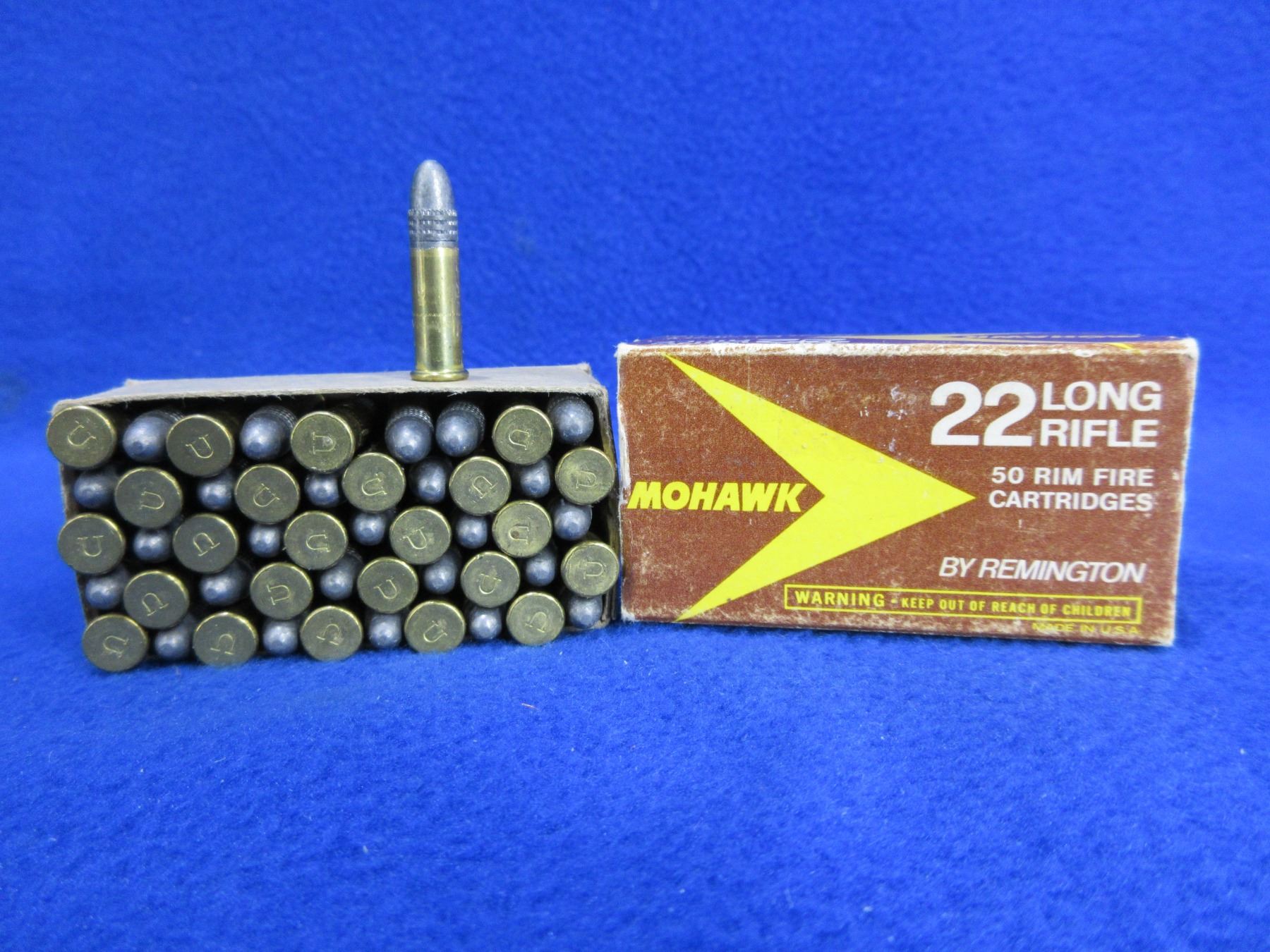 Collector Ammo - 22 LR HV Mohawk Remington Cartridges