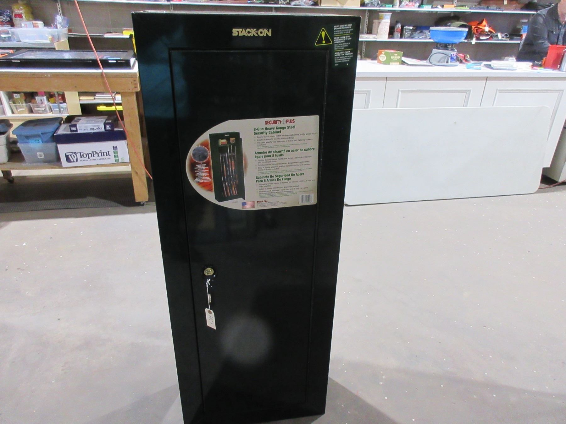 Stack-On Safe - 8 Gun Heavy Gauge Steel Security Cabinet