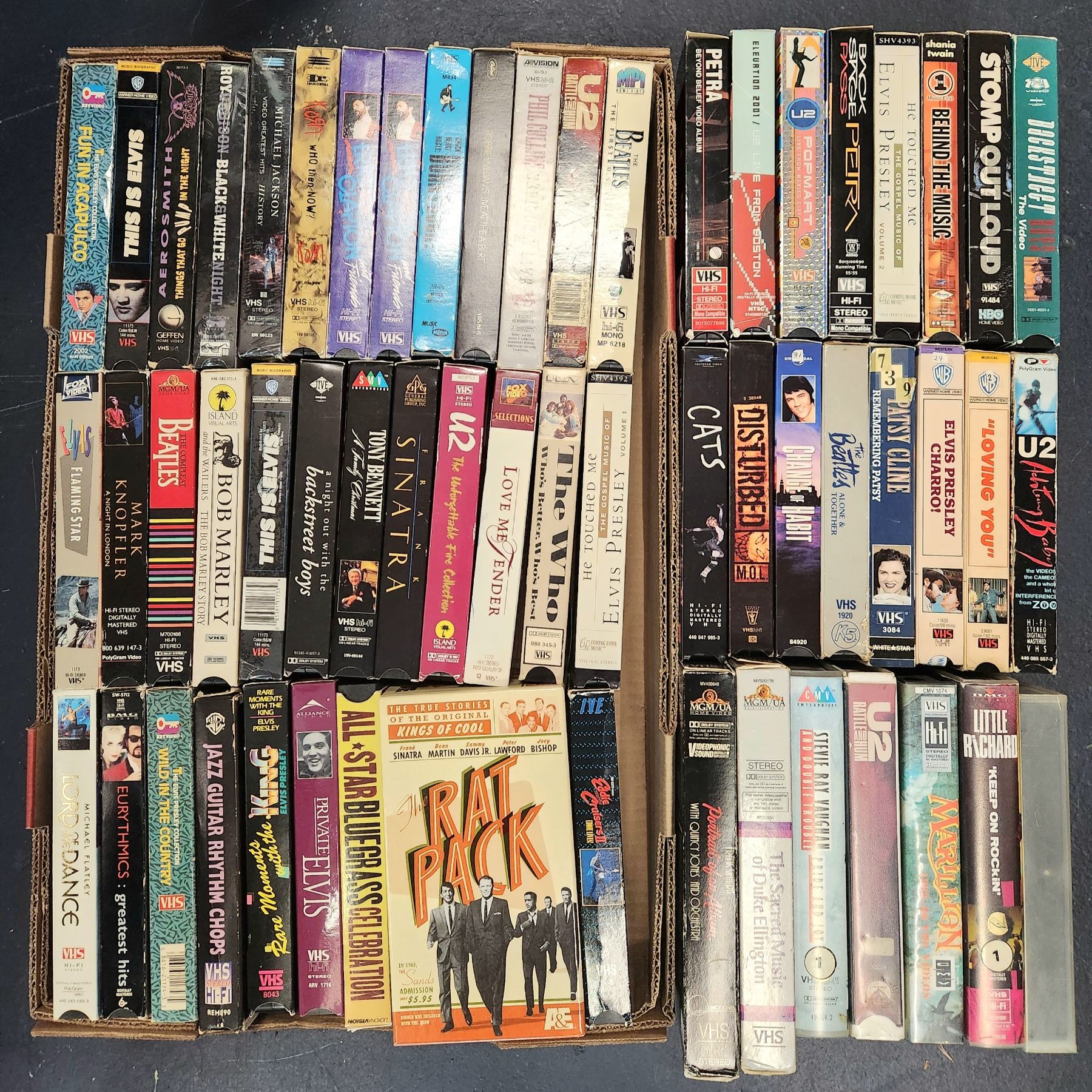 Assorted VHS Tapes (approximately 57)