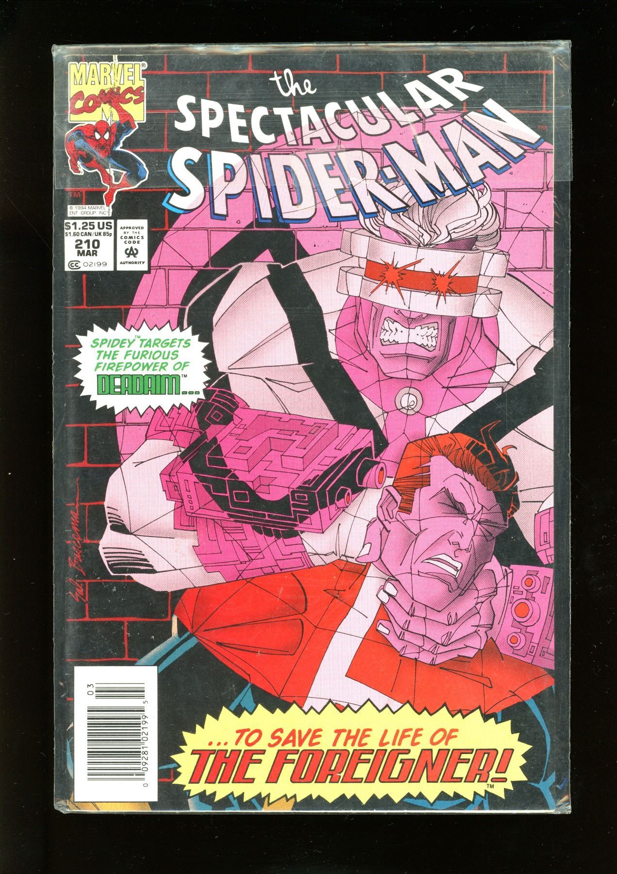 Marvel The Spectacular Spider-Man #210