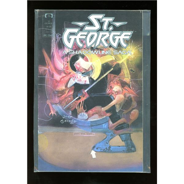 Epic Comics St. George A Shadowline Saga #1