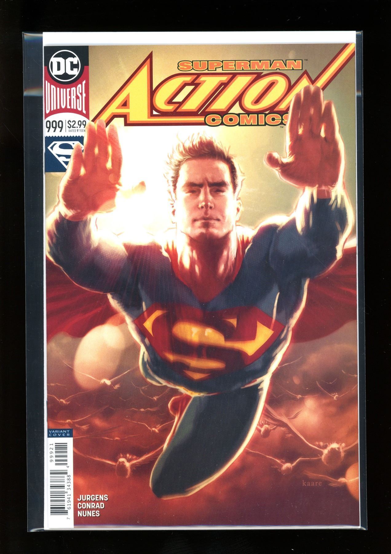 DC Superman Action Comics #999 Variant Cover