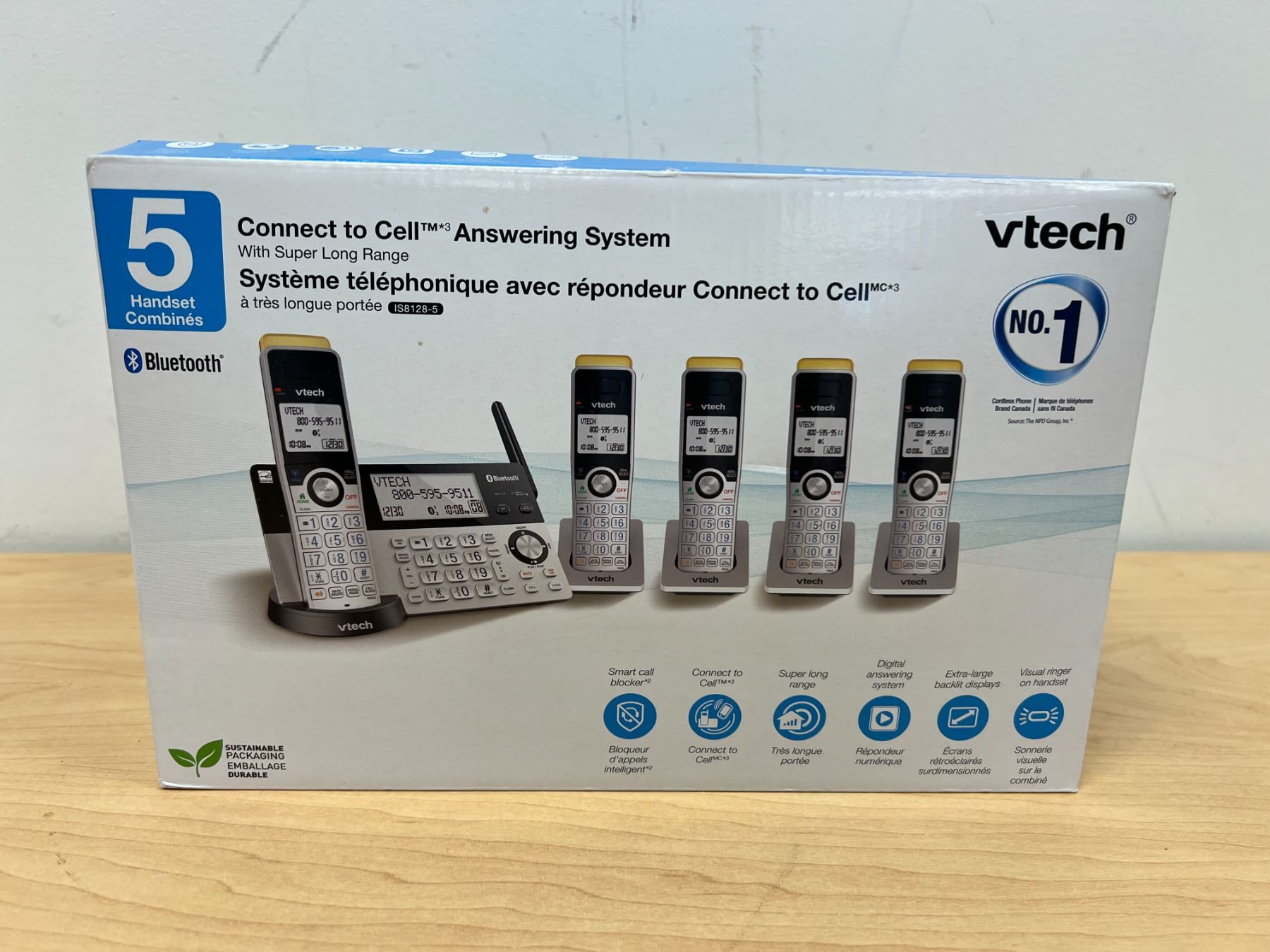 Vtech Connect To Cell Answering System - Super Long range - open box ...