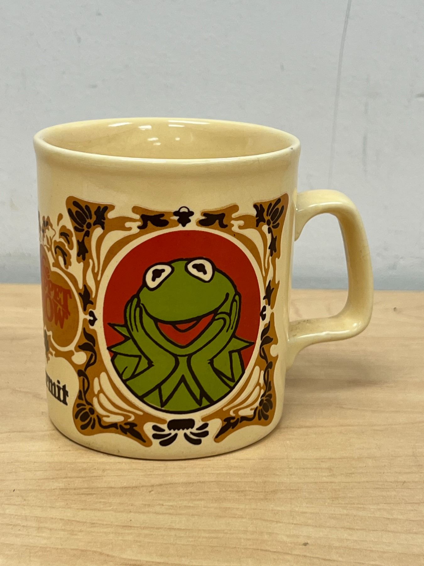 The Muppet Show Vintage Kermit The Frog Coffee Mug - Kiln Craft England ...