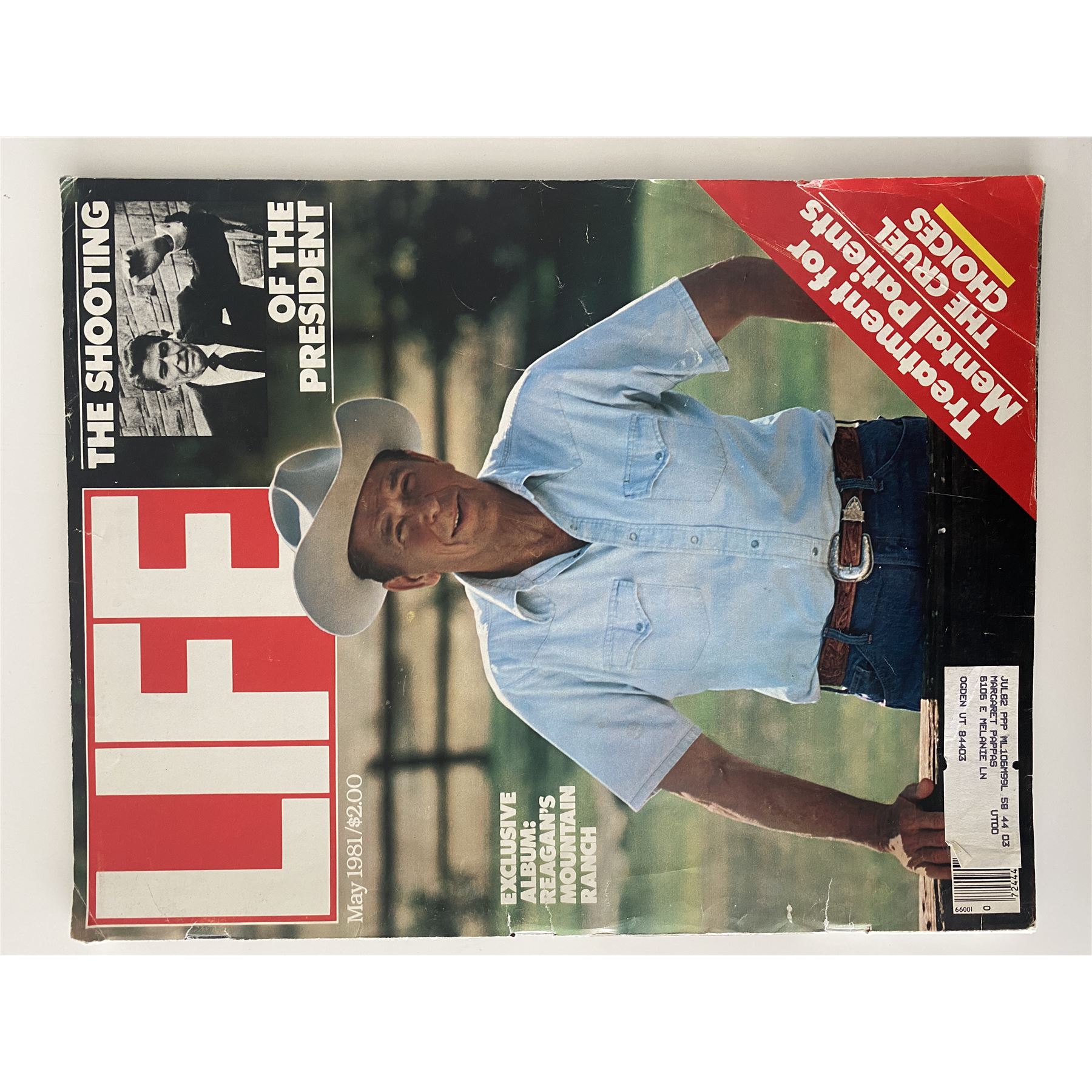Life Magazine Ronald Reagan May 1981.
