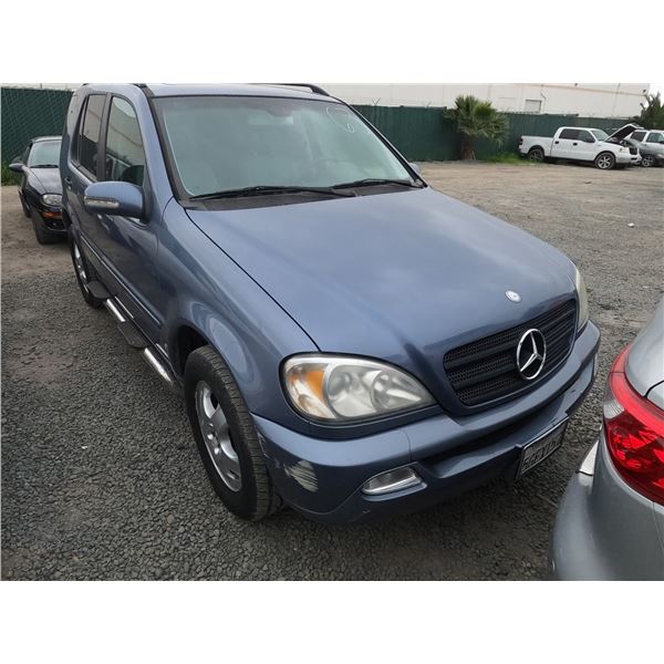 MERCEDES M CLASS 2004 T