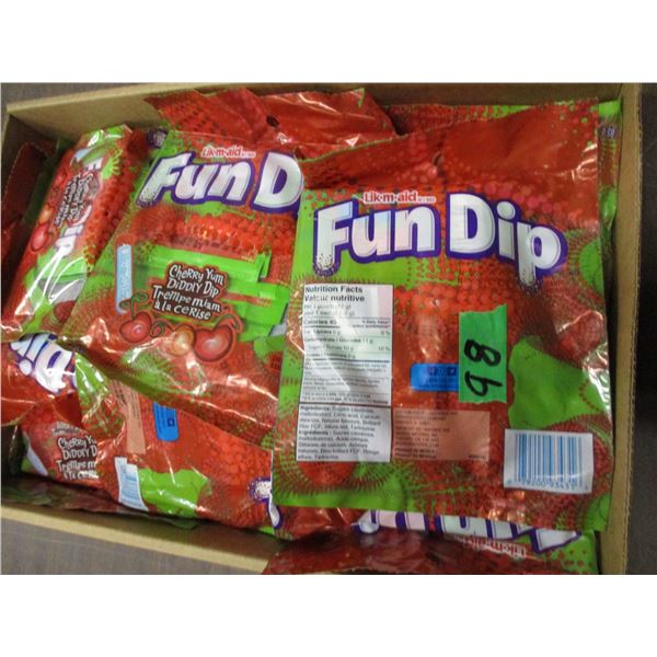 FUN-DIP CANDY (15 BAGS) - FLAT