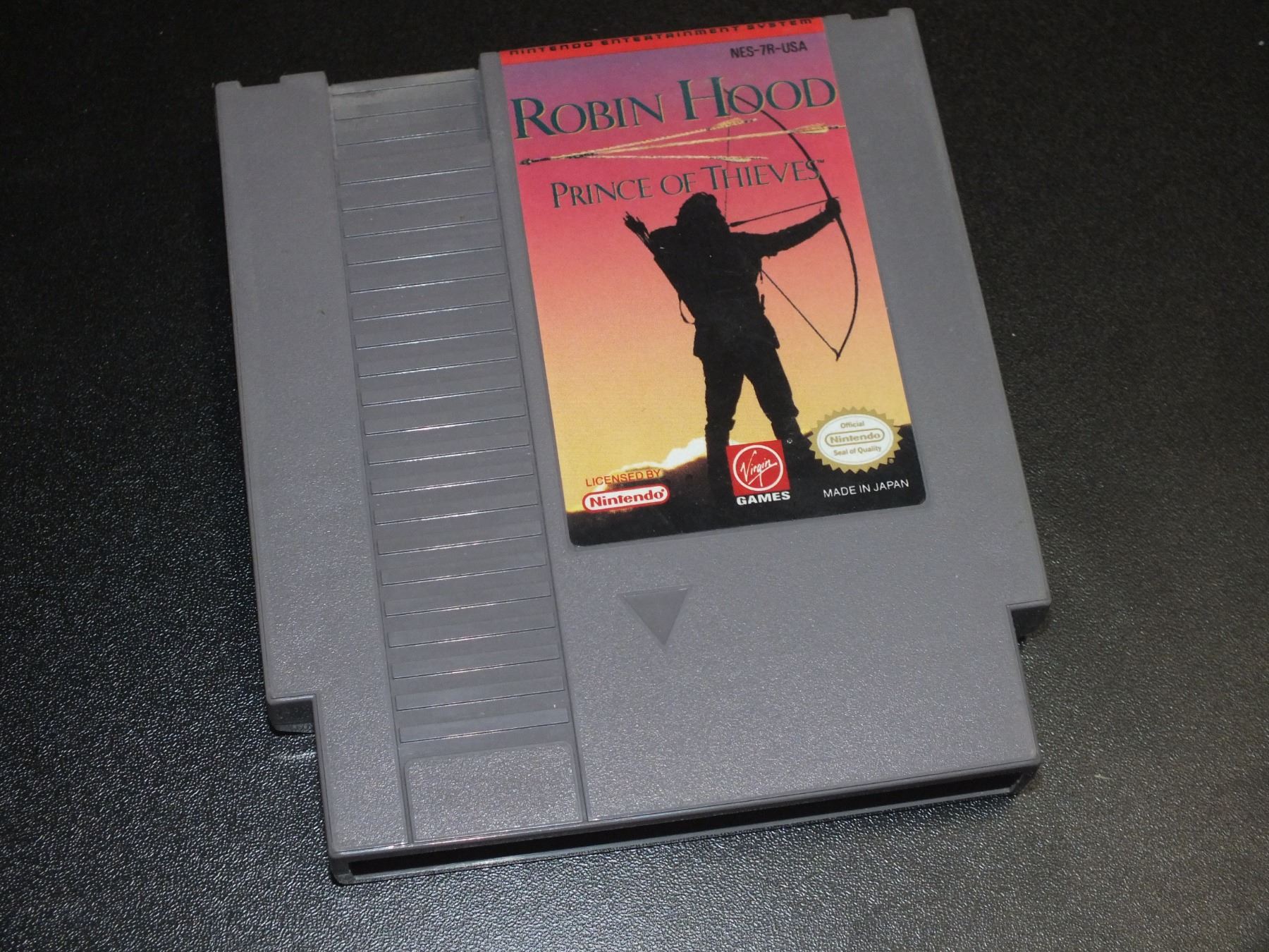 Robin Hood Prince Of Thieves Nintendo Game Cartridge