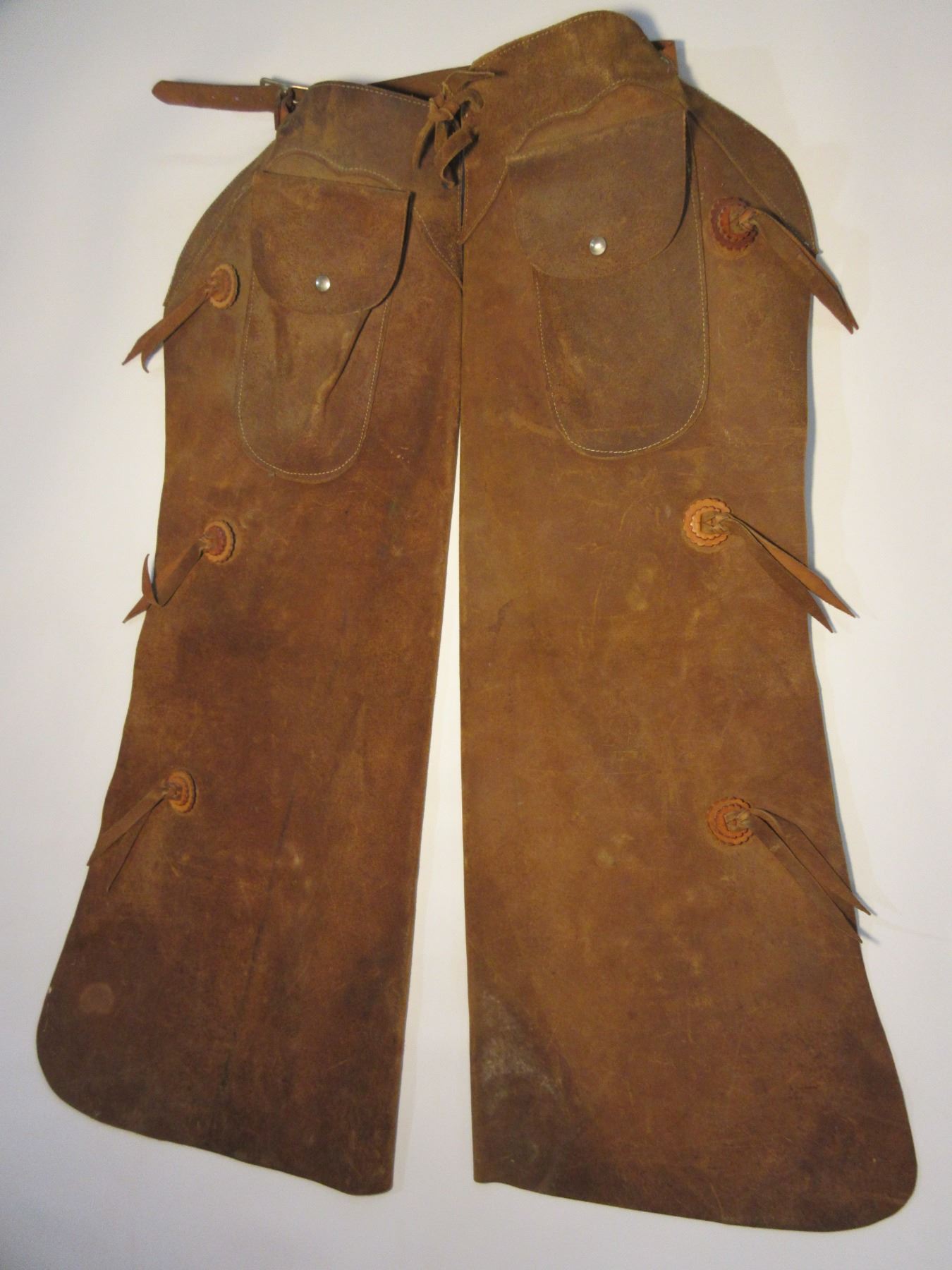Unmarked Roughout Chaps- 42"- Pockets