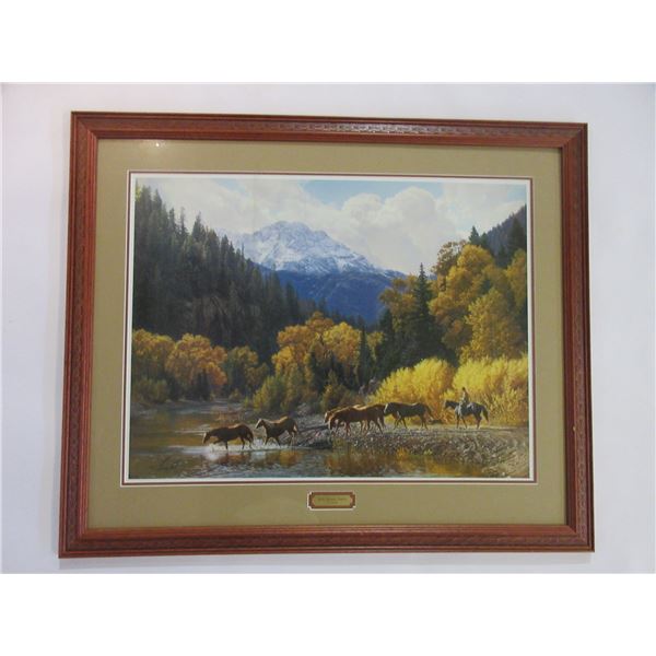 Signed And Numbered Tim Cox Print- "Rocky Mountain Paradise"- 1/950 ...