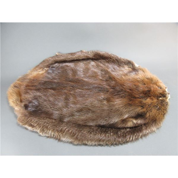 Tanned Beaver Hide- 31" X 21"
